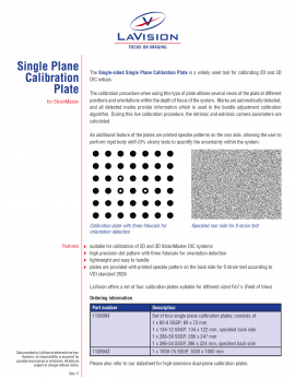 LaVision GmbHLaVision 标定板Calibration Plates_报价 - 北京欧兰光视科技有限公司