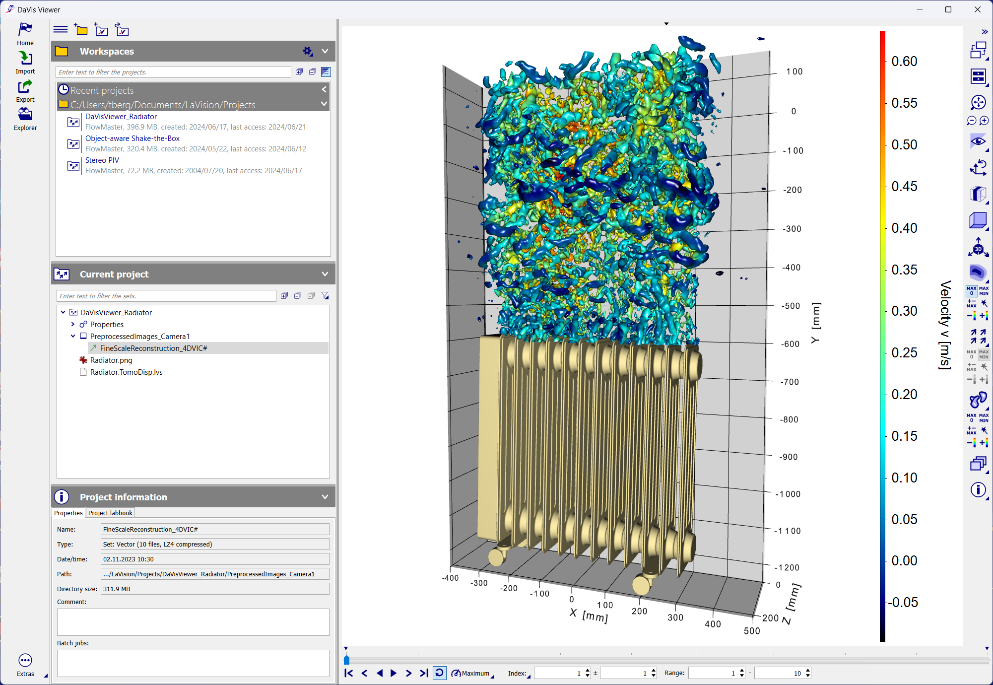 LaVision - DaVis Viewer